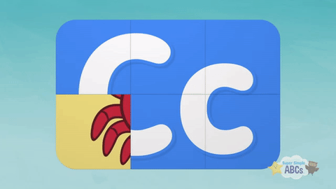 #Supersimplelearning #Supersimpleabcs #Crab #C #Puzzle GIF by Super ...
