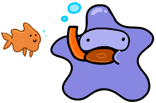 Fish Bubbles Sticker by Java Doodles for iOS & Android | GIPHY