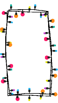 Christmas Lights Border Gif