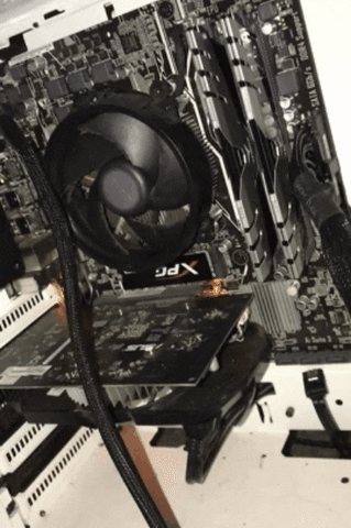 Pc powers off/shorts right after powering on : r/techsupport