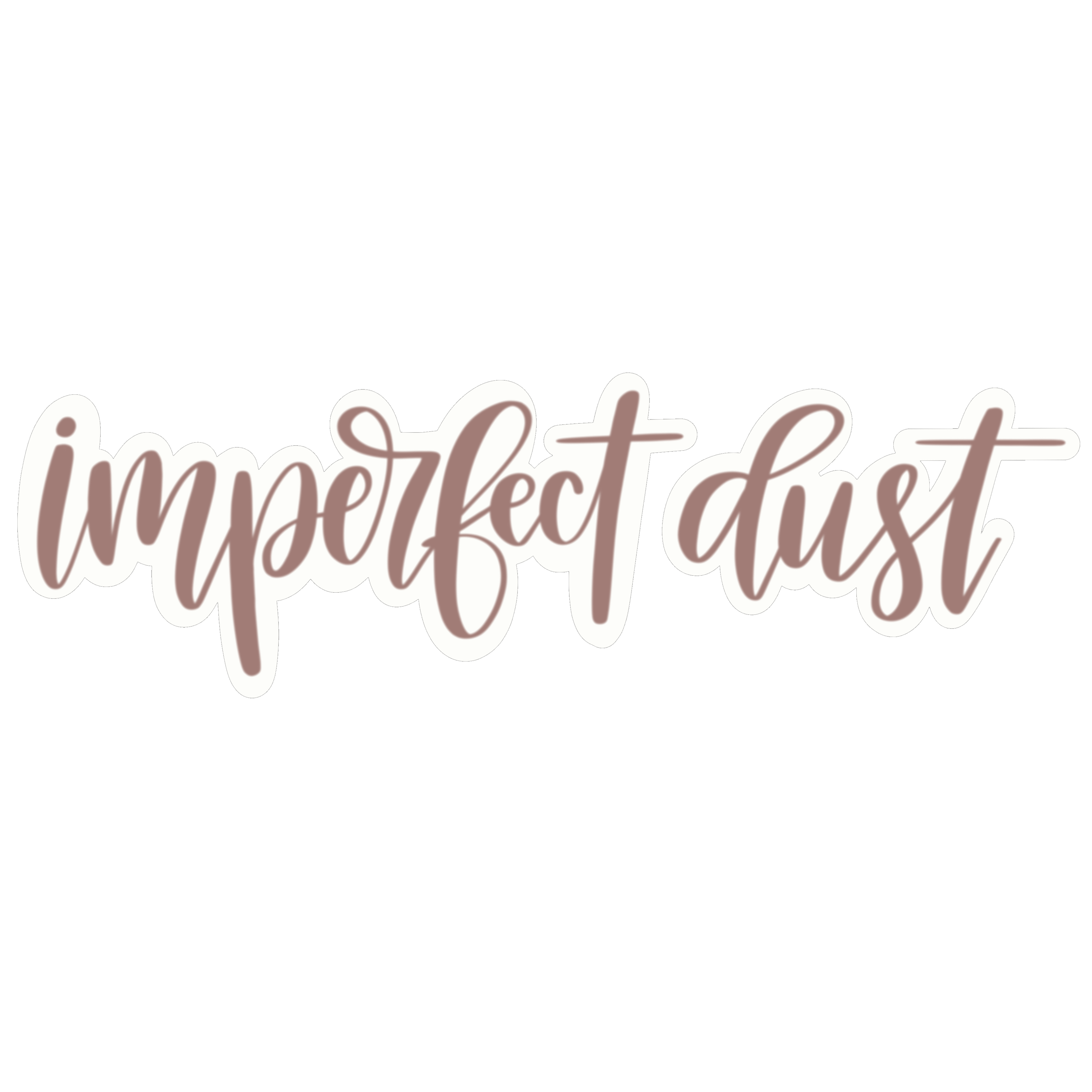 Imperfect Dust Sticker by Danielle Stringer for iOS & Android | GIPHY