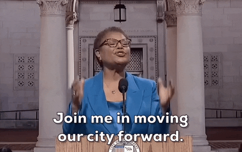 Swearing In Los Angeles GIF by GIPHY News - Find & Share on GIPHY