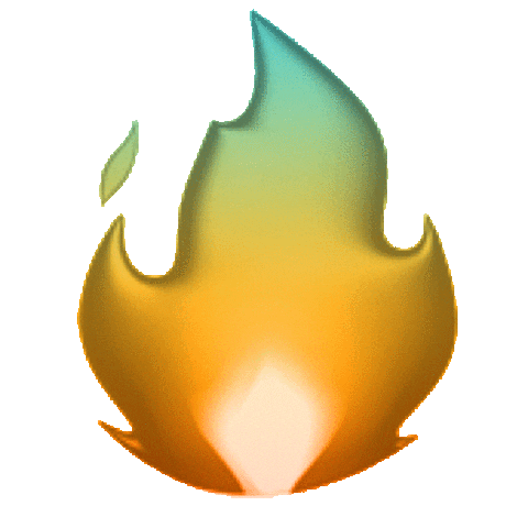 Fire Emoji Sticker by Free & Easy for iOS & Android | GIPHY