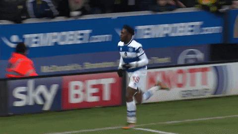 Celebrate Aramide Oteh GIF by QPR FC - Find & Share on GIPHY