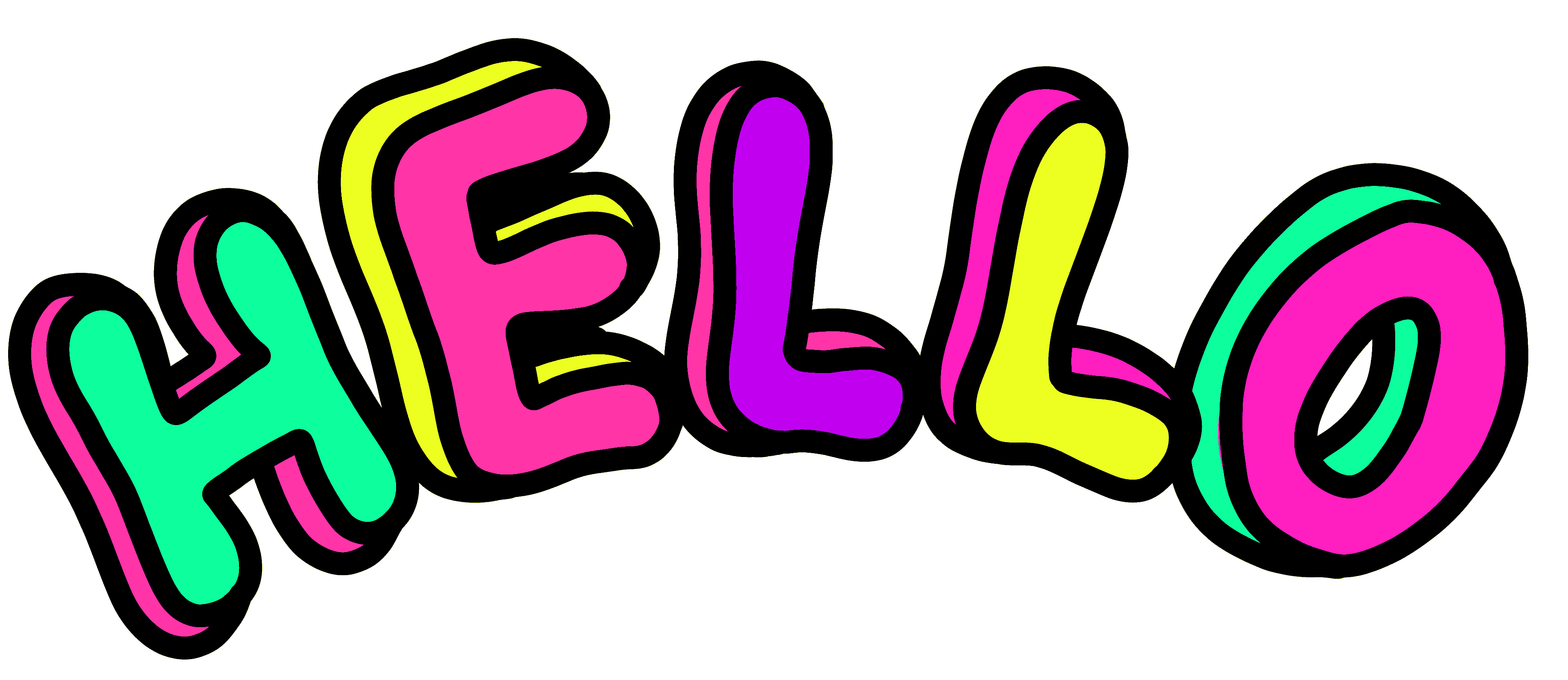 Hi Sticker by Poppy Deyes for iOS & Android | GIPHY