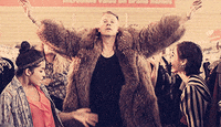 Macklemore Fur Coat Gif