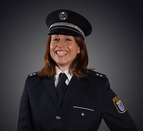 Happy Laugh GIF by Polizei_Ffm - Find & Share on GIPHY