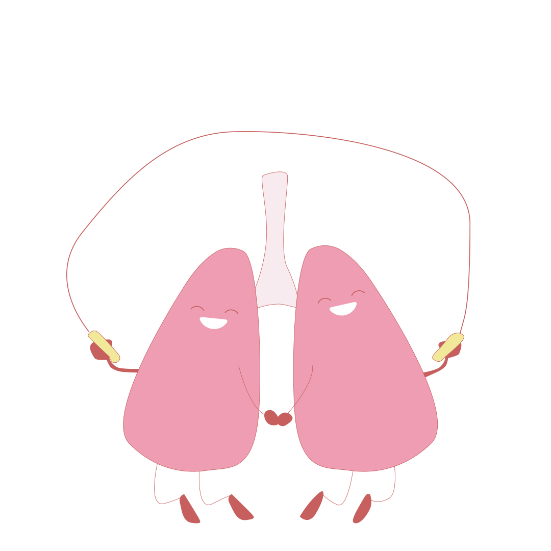 Aire Pulmones Sticker by E-clean & Health for iOS & Android | GIPHY