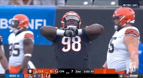 Cincinnati Bengals Football GIF by NFL - Find & Share on GIPHY