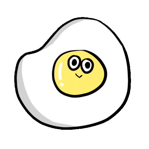 Happy Egg Sticker by Dami Lee for iOS & Android | GIPHY