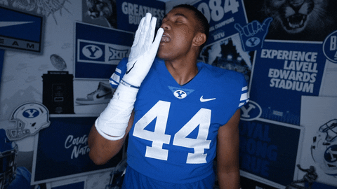 Byu Football GIF by BYU Cougars - Find & Share on GIPHY