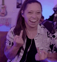 Middle Finger Dance Tumblr Gif