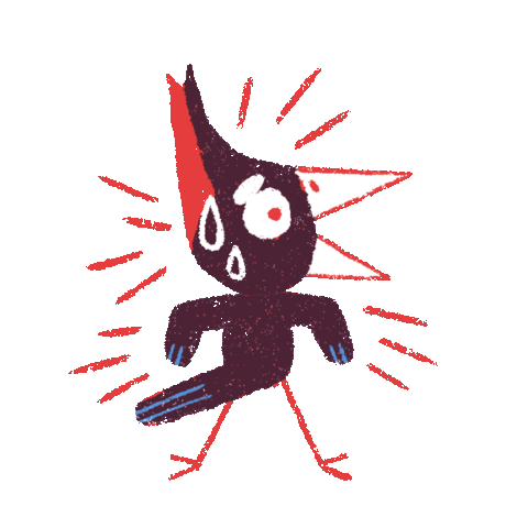 Shocked Bird Sticker by JonDraws for iOS & Android | GIPHY