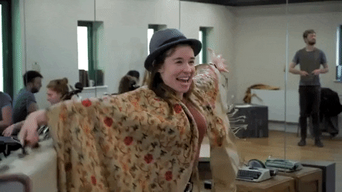 Happy Musical Theatre GIF by thebarntheatre - Find & Share on GIPHY