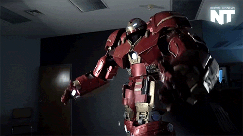 Iron Man News GIF by NowThis - Find & Share on GIPHY