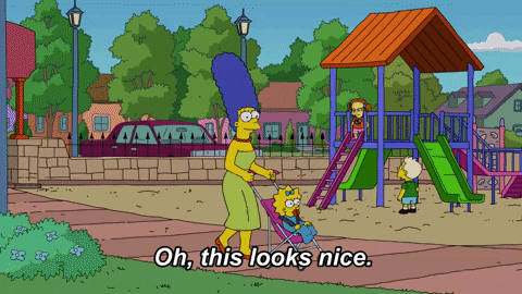 Looks Nice The Simpsons GIF by Animation Domination - Find & Share on GIPHY
