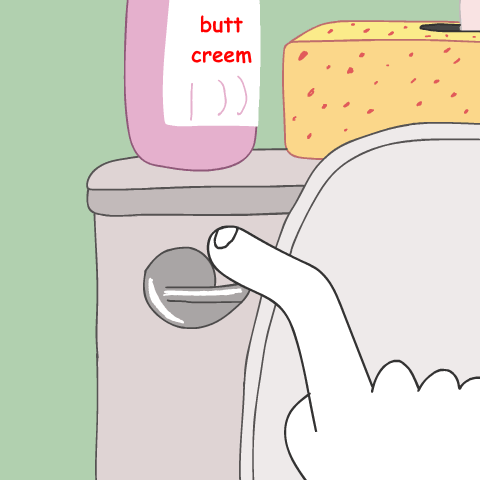 Finger Toilet GIF by BuzzFeed Animation - Find & Share on GIPHY