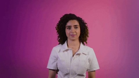 Happy Blush GIF by SanyaMalhotra - Find & Share on GIPHY