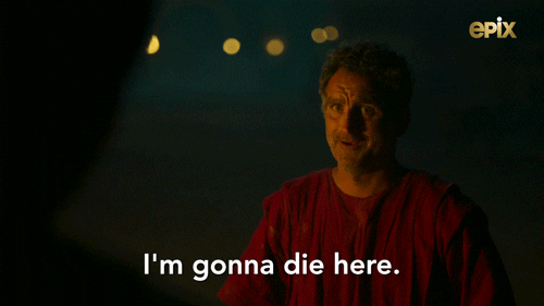 Die End Of The World GIF by Britannia on EPIX - Find & Share on GIPHY