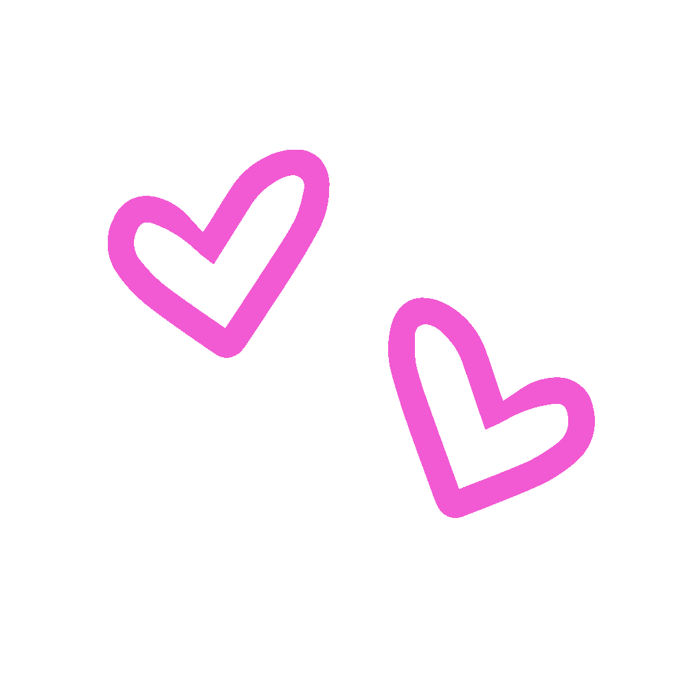 Animated Pink Hearts
