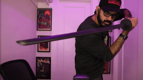 One On One Sword GIF by Kinda Funny - Find & Share on GIPHY