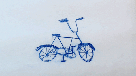 Animation Bicycle GIF by Sanfok - Find & Share on GIPHY