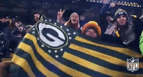 Green Bay Packers Football GIF by NFL - Find & Share on GIPHY