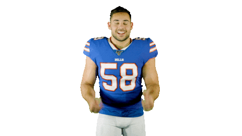 National Football League Thumbs Up Sticker by Buffalo Bills for iOS ...