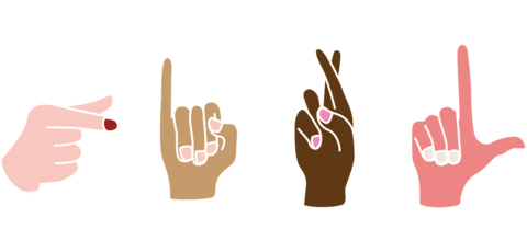 Sign Language Girl Sticker by Hello Big Idea for iOS & Android | GIPHY