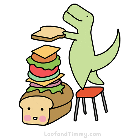 Trex Sandwich GIFs - Find & Share on GIPHY