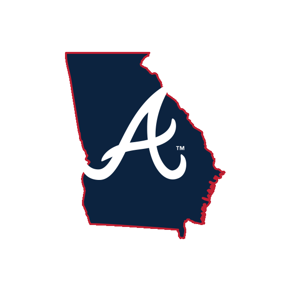 Atlanta Braves Sport Sticker by MLB for iOS & Android | GIPHY