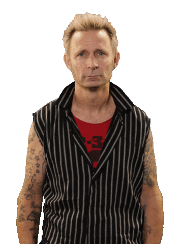 Mike Dirnt Face Palm Sticker by Green Day for iOS & Android | GIPHY
