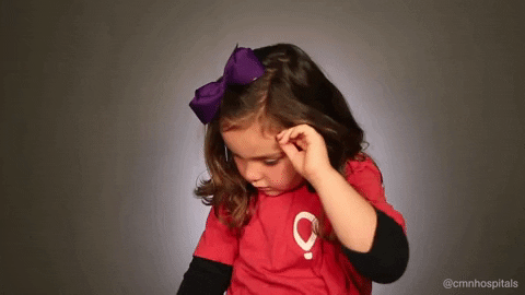 Contemplating Cute Girl GIF by Children's Miracle Network Hospitals ...