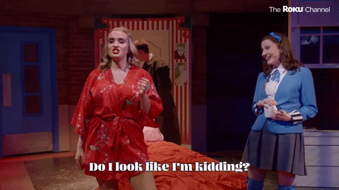 Heathers The Musical GIF by The Roku Channel - Find & Share on GIPHY
