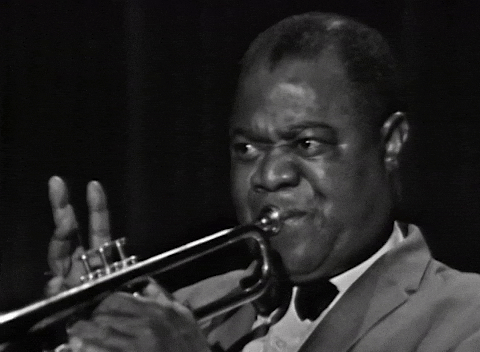 Louis Armstrong Jazz GIF by The Ed Sullivan Show - Find & Share on GIPHY