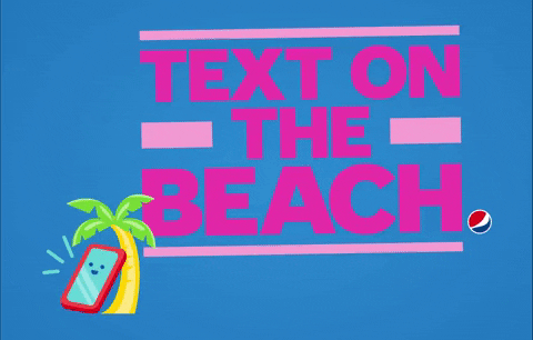 Text On The Beach GIFs - Get the best GIF on GIPHY