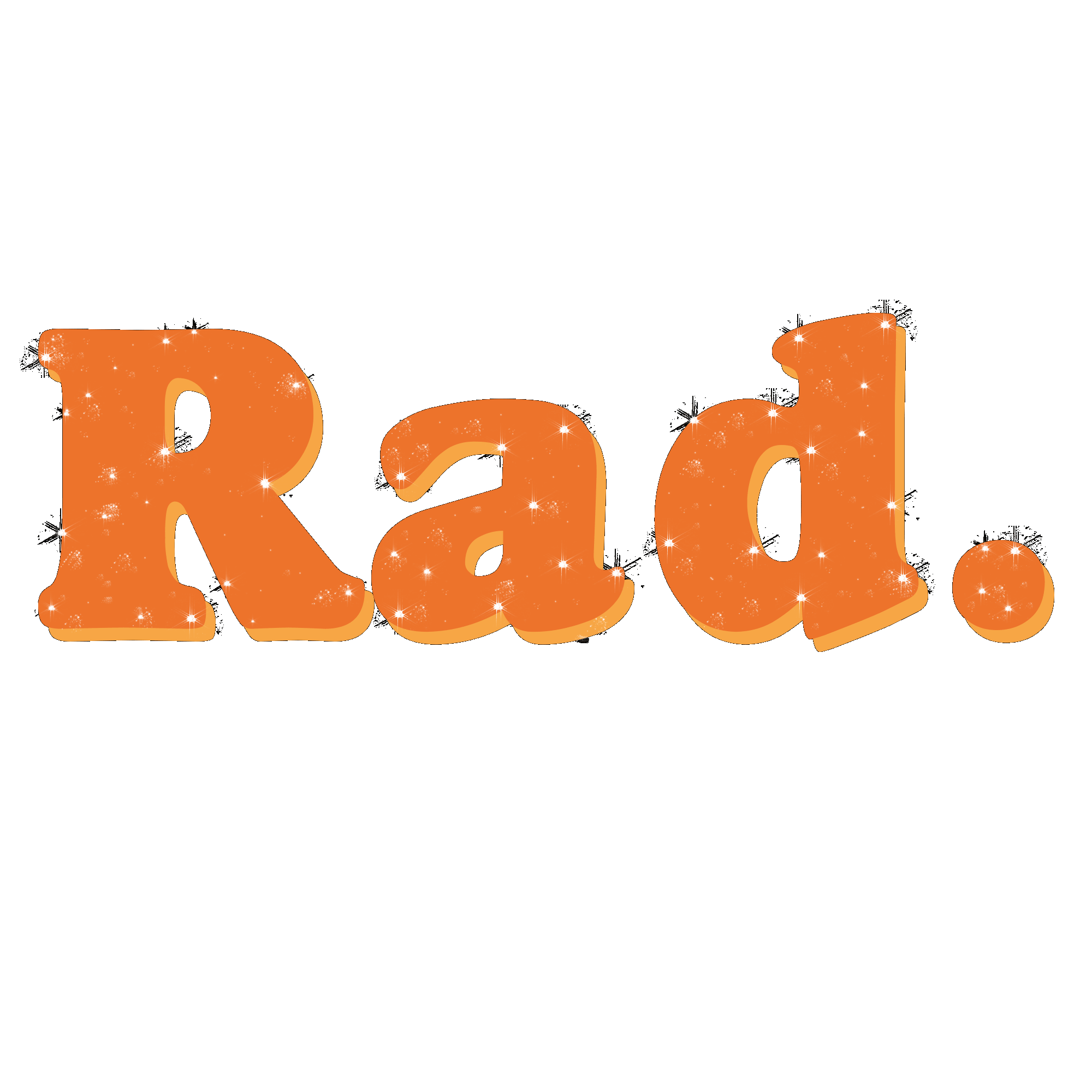 Rad Word Sticker for iOS & Android | GIPHY