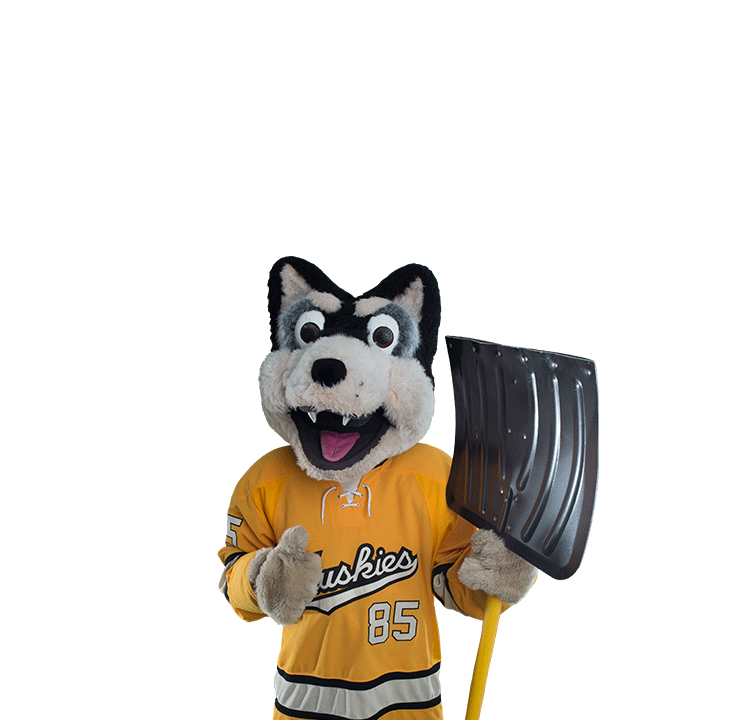 Mascot Blizzard Sticker by Michigan Tech for iOS & Android | GIPHY
