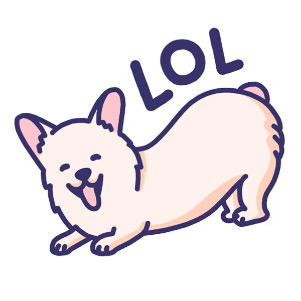 Dog Lol Sticker by Puppr for iOS & Android | GIPHY
