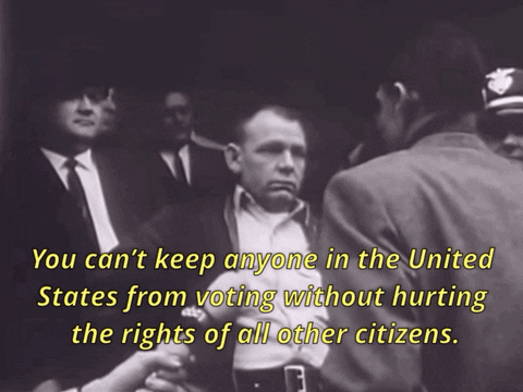 Voting Civil Rights GIF by GIPHY News - Find & Share on GIPHY
