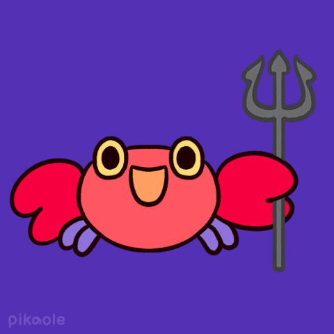 Crabby crab by pikaole | GIPHY