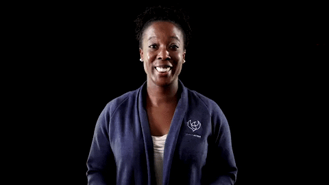 Happy Black Woman GIF by Ennov-Action - Find & Share on GIPHY