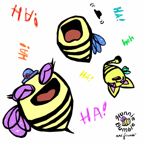 Happy Ha Ha GIF by Hunnie Bumble And Friends - Find & Share on GIPHY