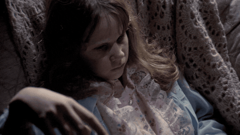 The Exorcist Horror GIF by Coolidge Corner Theatre - Find & Share on GIPHY