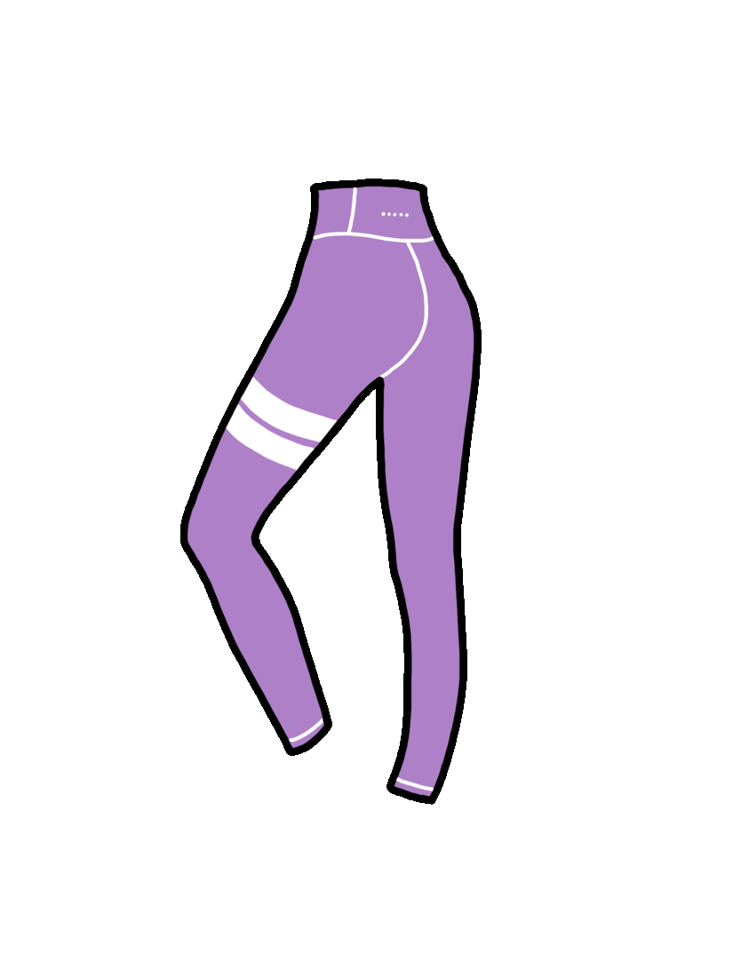 Leggings Sticker by Cavanagh Foyle for iOS & Android | GIPHY
