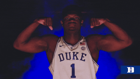 2018-19: The Zion GIF Show by Duke Men's Basketball | GIPHY