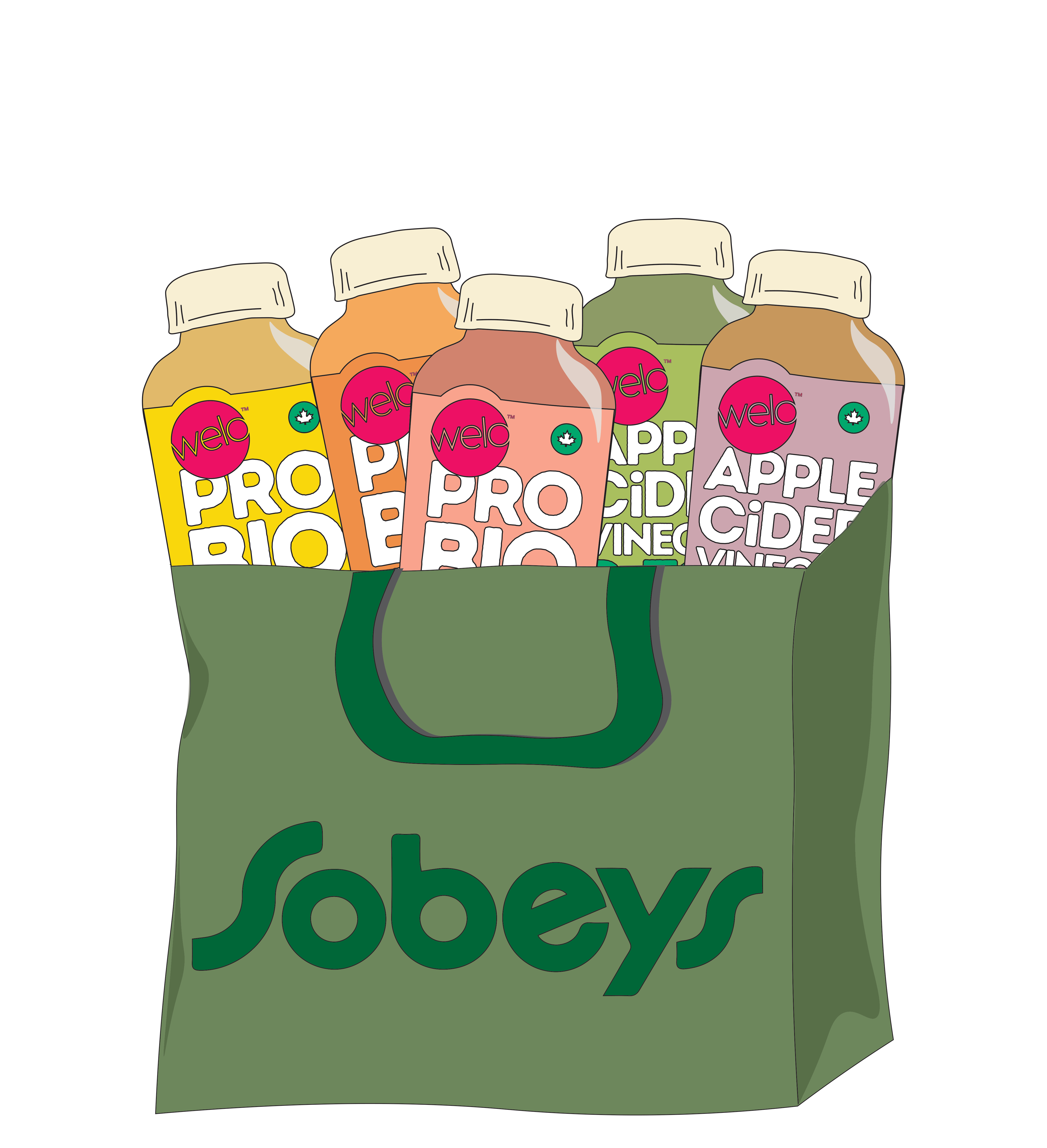 Probiotic Sticker by Welo for iOS & Android | GIPHY