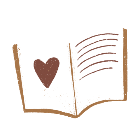 Book Love Sticker by Aleksandra Konakova for iOS & Android | GIPHY