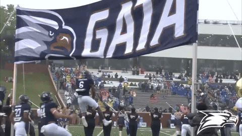 Football Entrance GIF by Georgia Southern Athletics - Find & Share on GIPHY