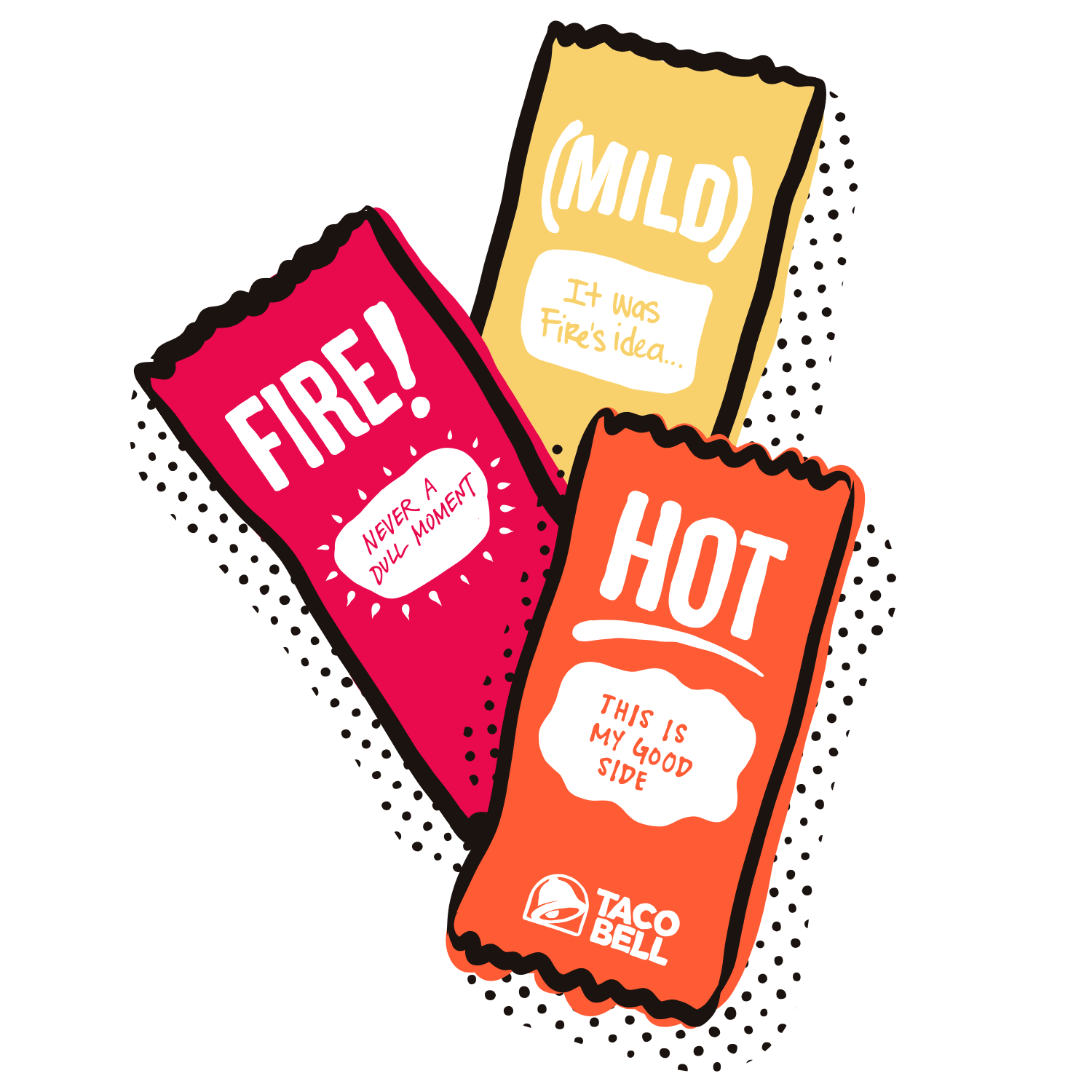 Hot Sauce Fire Sticker By Taco Bell For Ios And Android Giphy